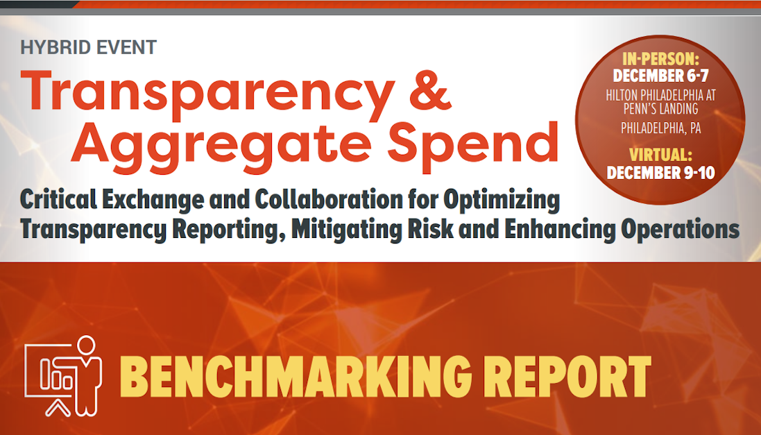 Transparency & Aggregate Spend Benchmarking Report 2021