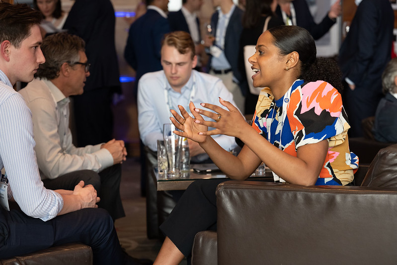 Networking SuperReturn International Private Equity Event