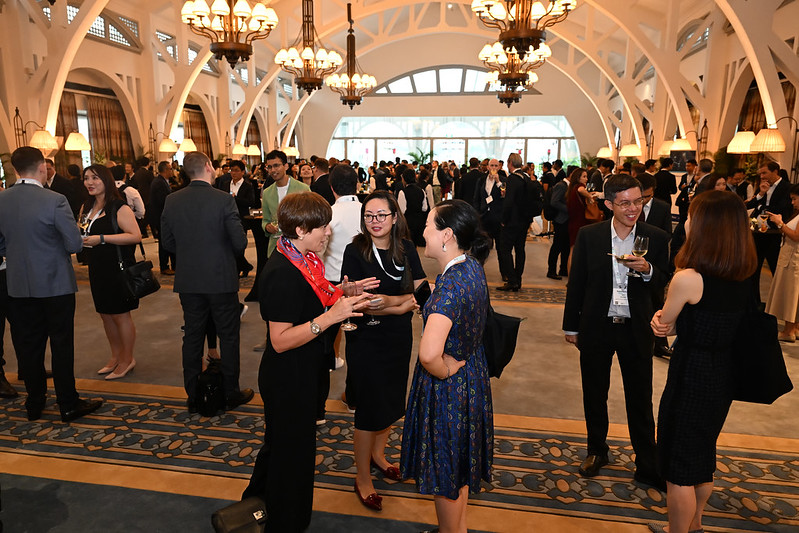 Networking SuperReturn Asia Event Private Equity Conference