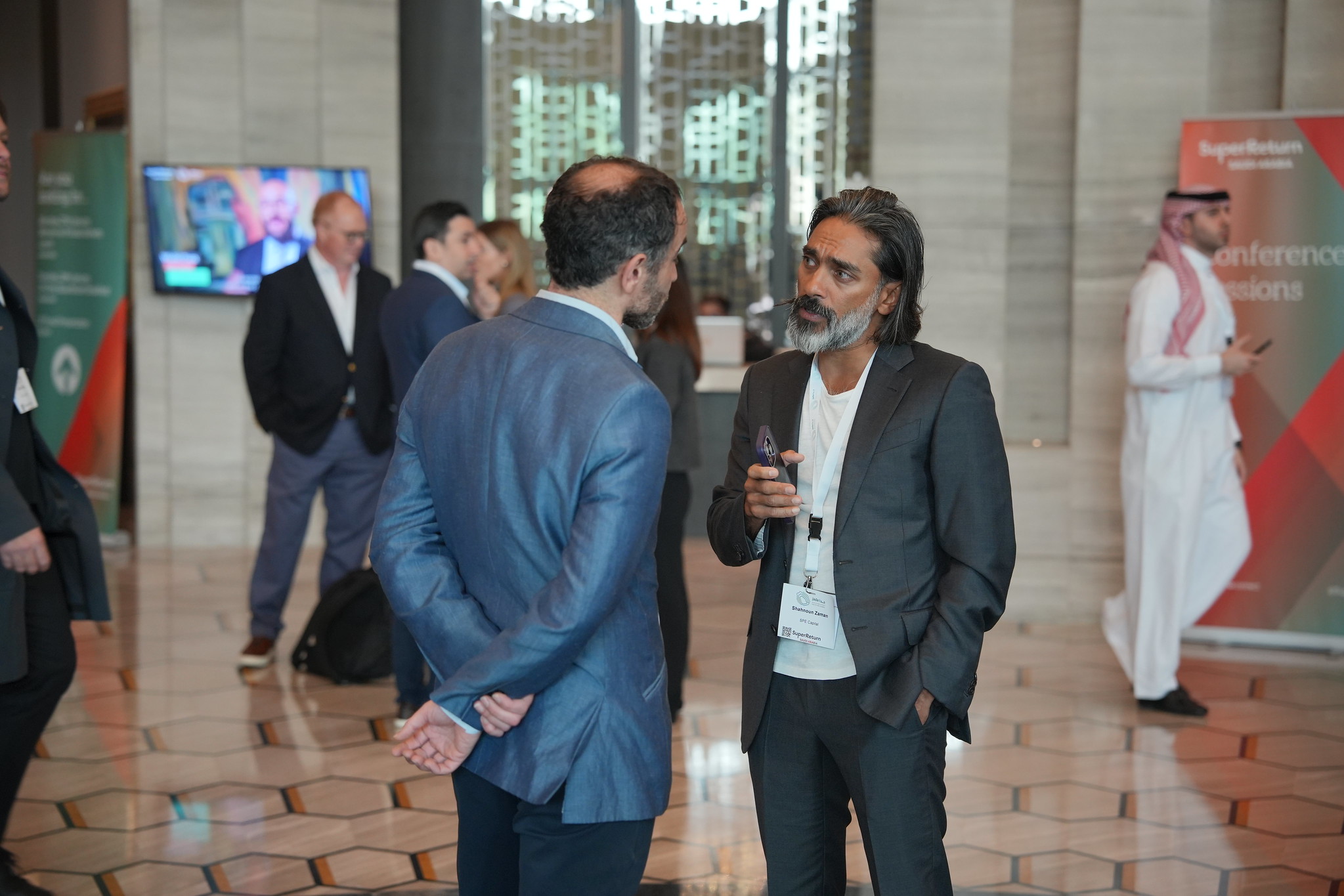 Networking SuperReturn Saudi Arabia Private Equity Event