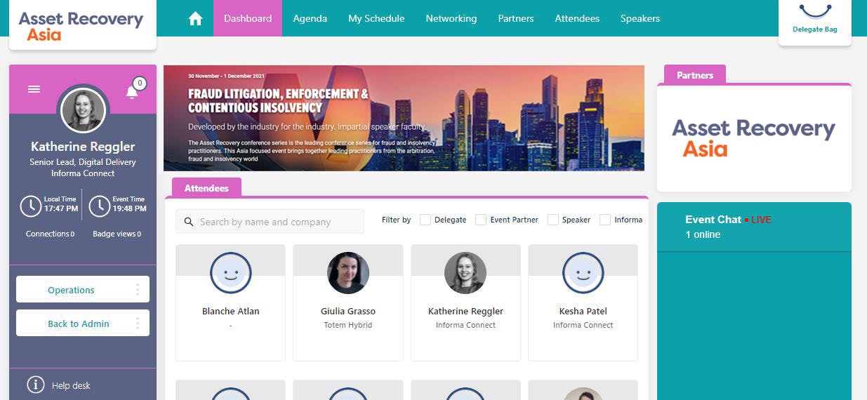 Networking Opportunities | Asset Recovery Asia