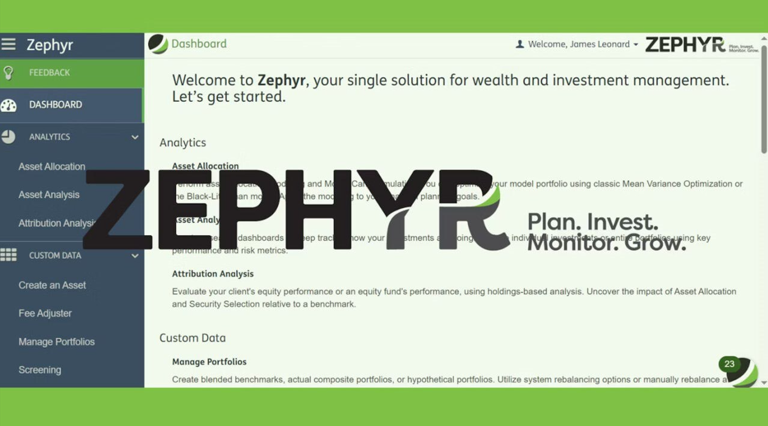 Empower Your Clients with Zephyr's RIA Software