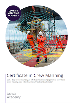 Agenda Download | Certificate in Crew Manning