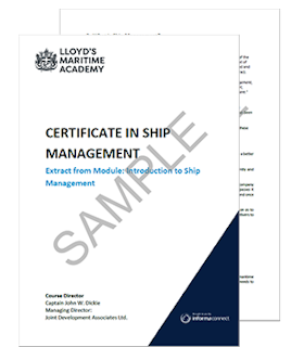 Module 2 Extract: Introduction to Ship Management | Certificate in Ship ...