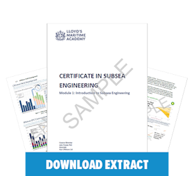 Module 1 Extract: Introduction to Subsea Engineering | Certificate in ...