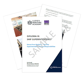 Module 1 Extract: The Ship Superintendent's Role and Responsibilities ...