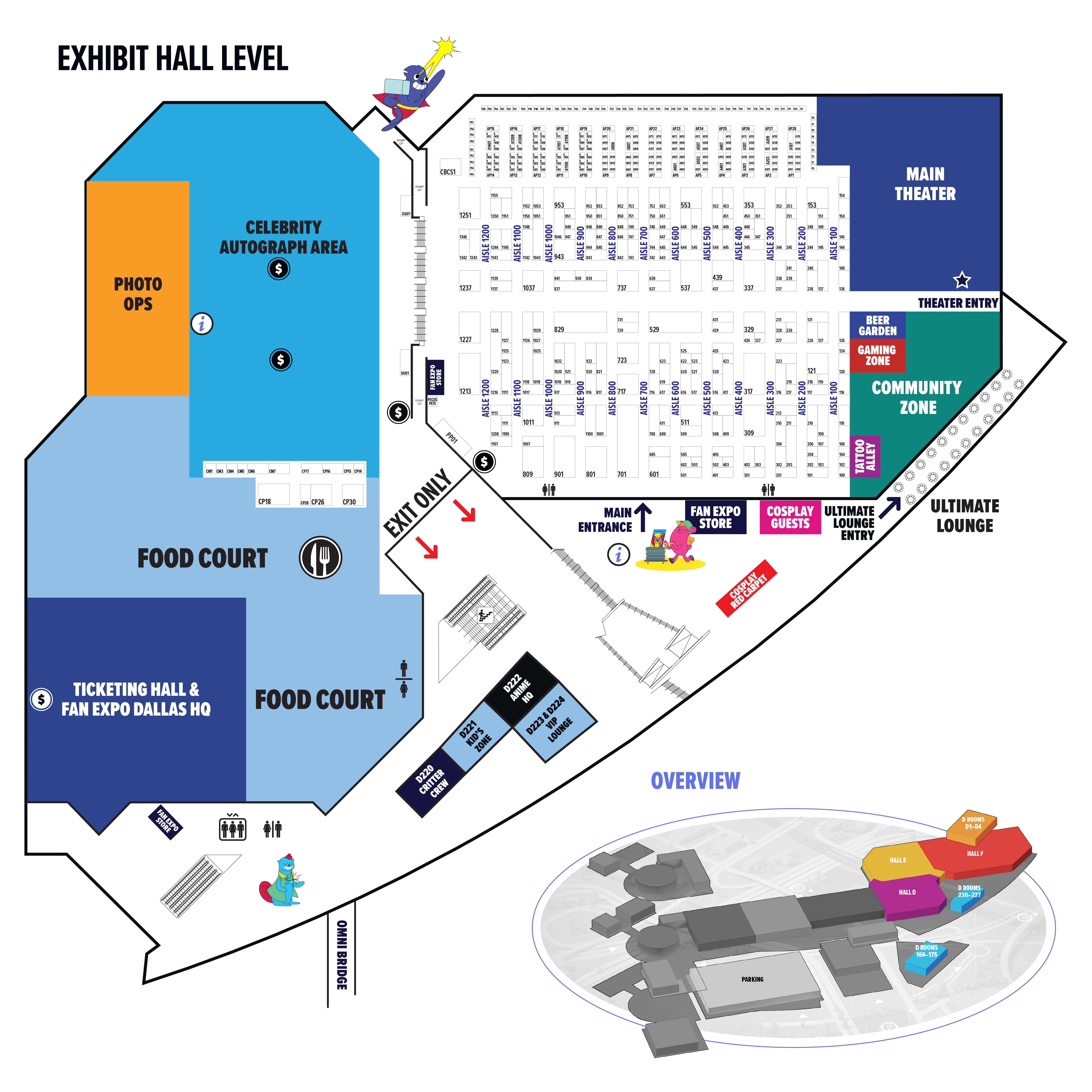 Floor Plan | FAN EXPO Dallas