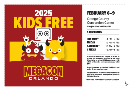 Discounts & Coupons | MEGACON Orlando