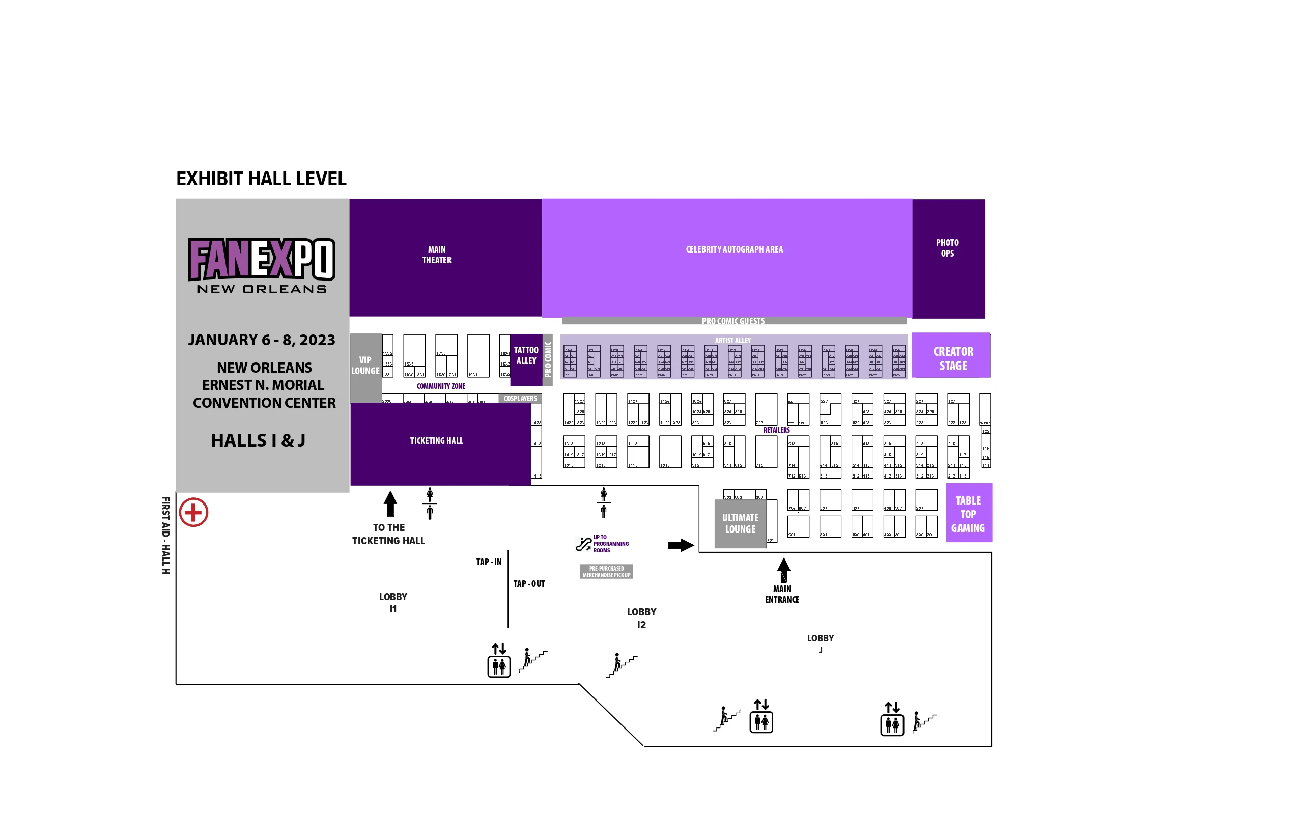 Floor Plan | FAN EXPO New Orleans