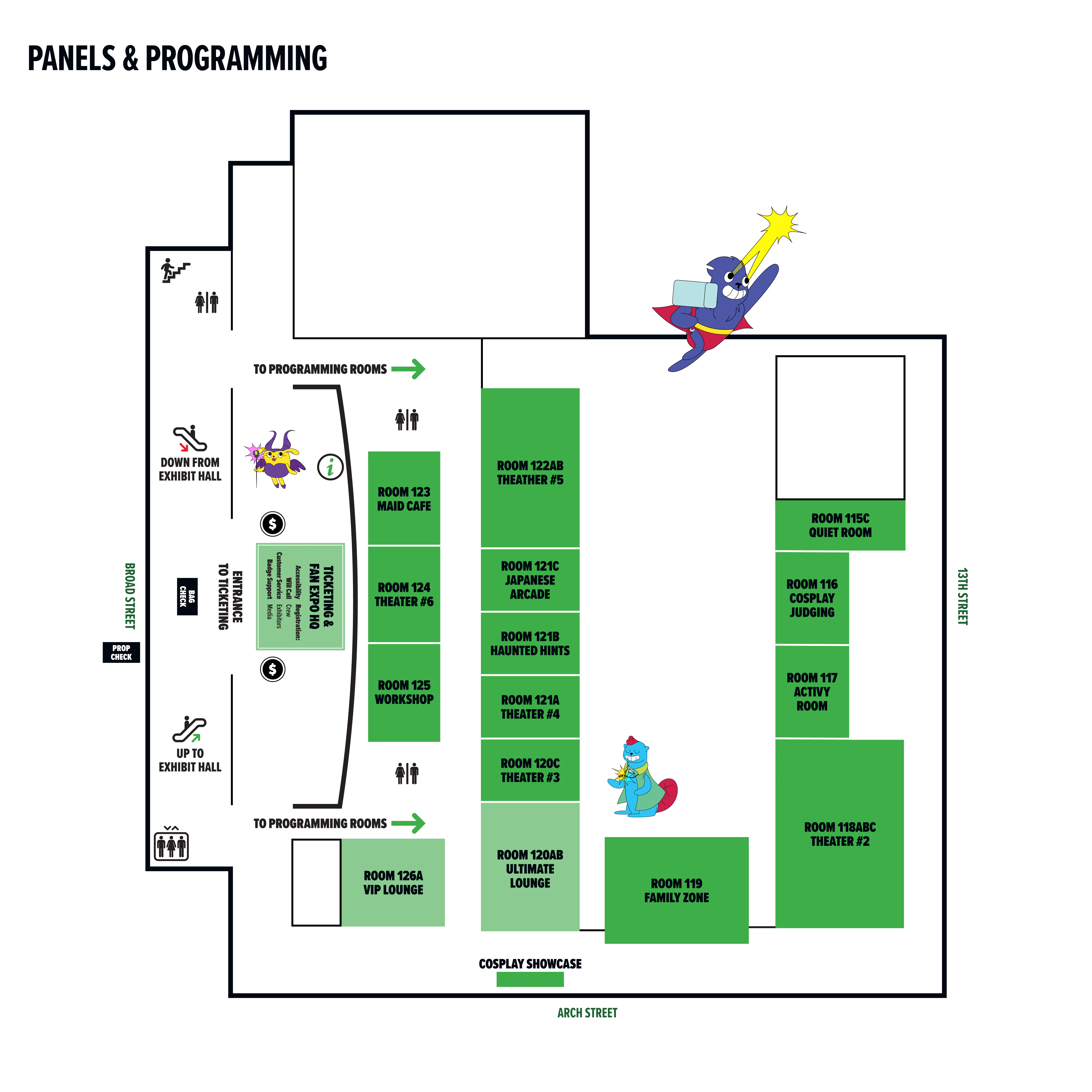 Floor Plan | FAN EXPO Philadelphia