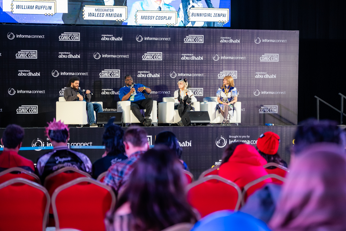Main Stage at MEFCC 2025 | Celebrity & Community Panels & Fan Interactions