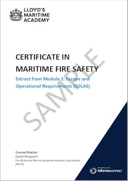Module 2 Extract: Escape and Operational Requirements (SOLAS ...
