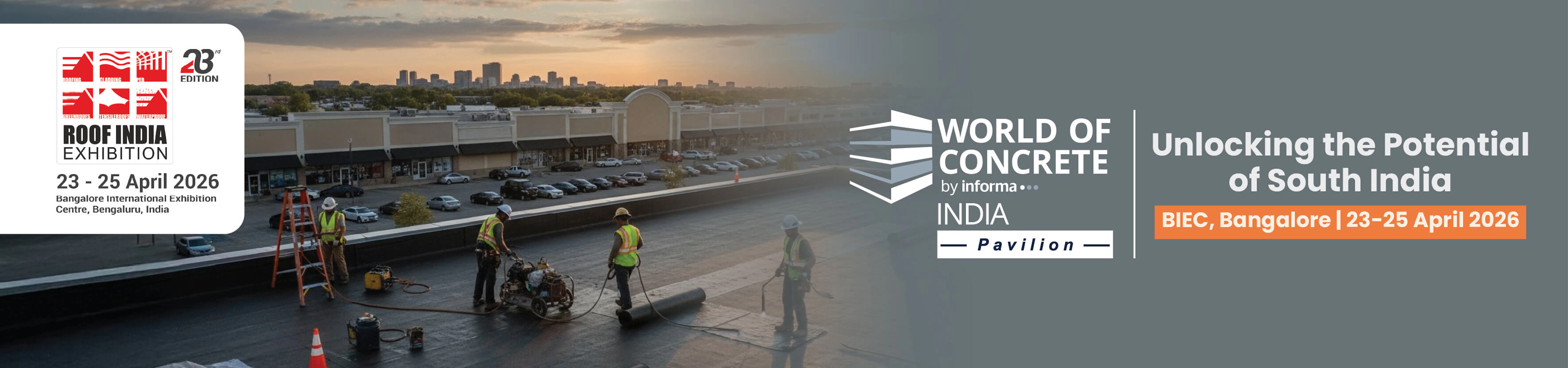 Roof India Expo | World Of Concrete India