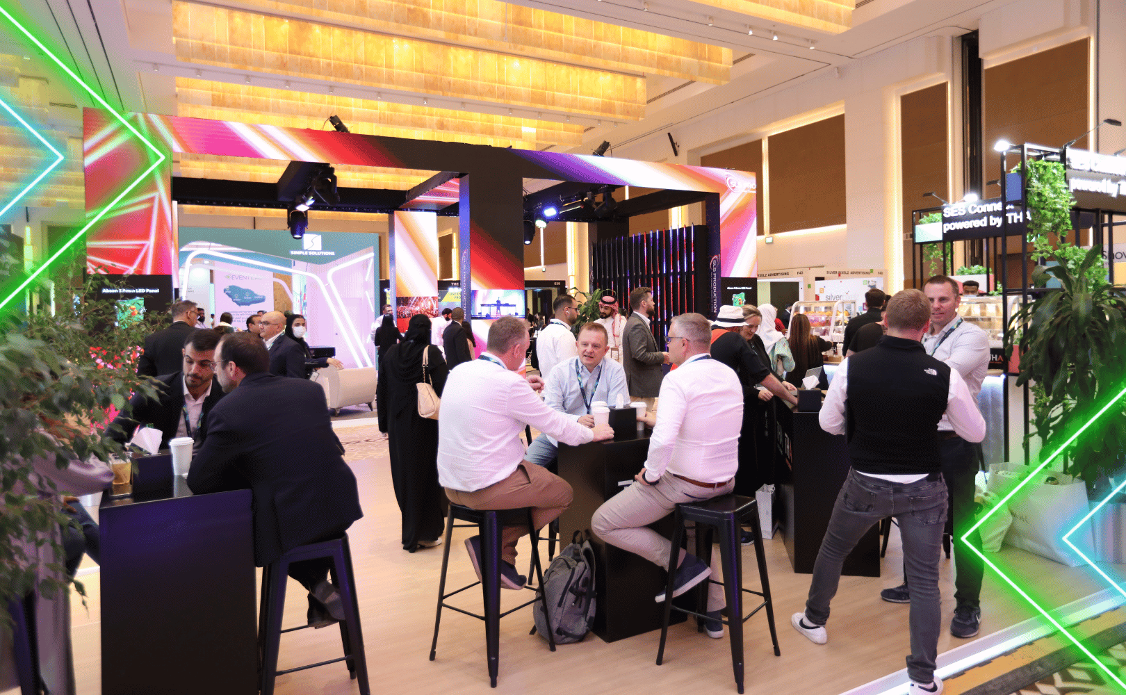 Exhibit at Saudi Event Show