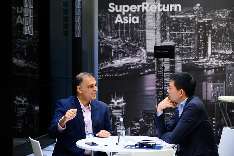 Networking SuperReturn Asia Event Private Equity Conference