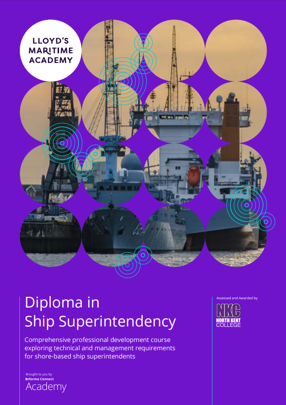Diploma in Ship Superintendency | Lloyd's Maritime Academy