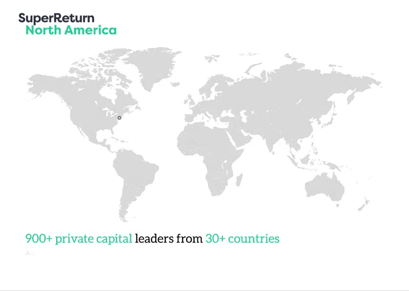 Attendees SuperReturn North America Event Private Equity Conference