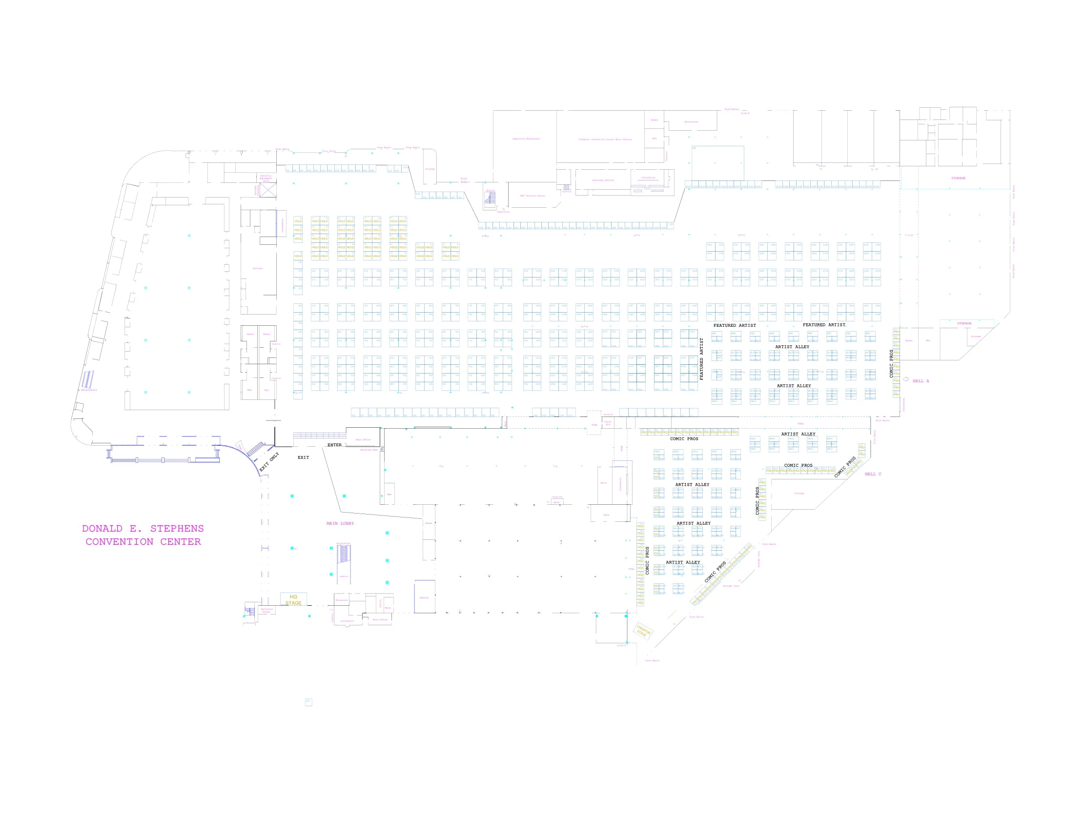Floor Plan | FAN EXPO Chicago