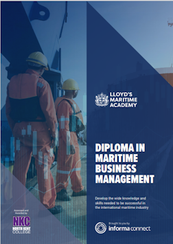 Agenda Download | Diploma in Maritime Business Management